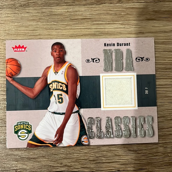 Games | Kevin Durant Fleer Rookie Card Authentic | Poshmark